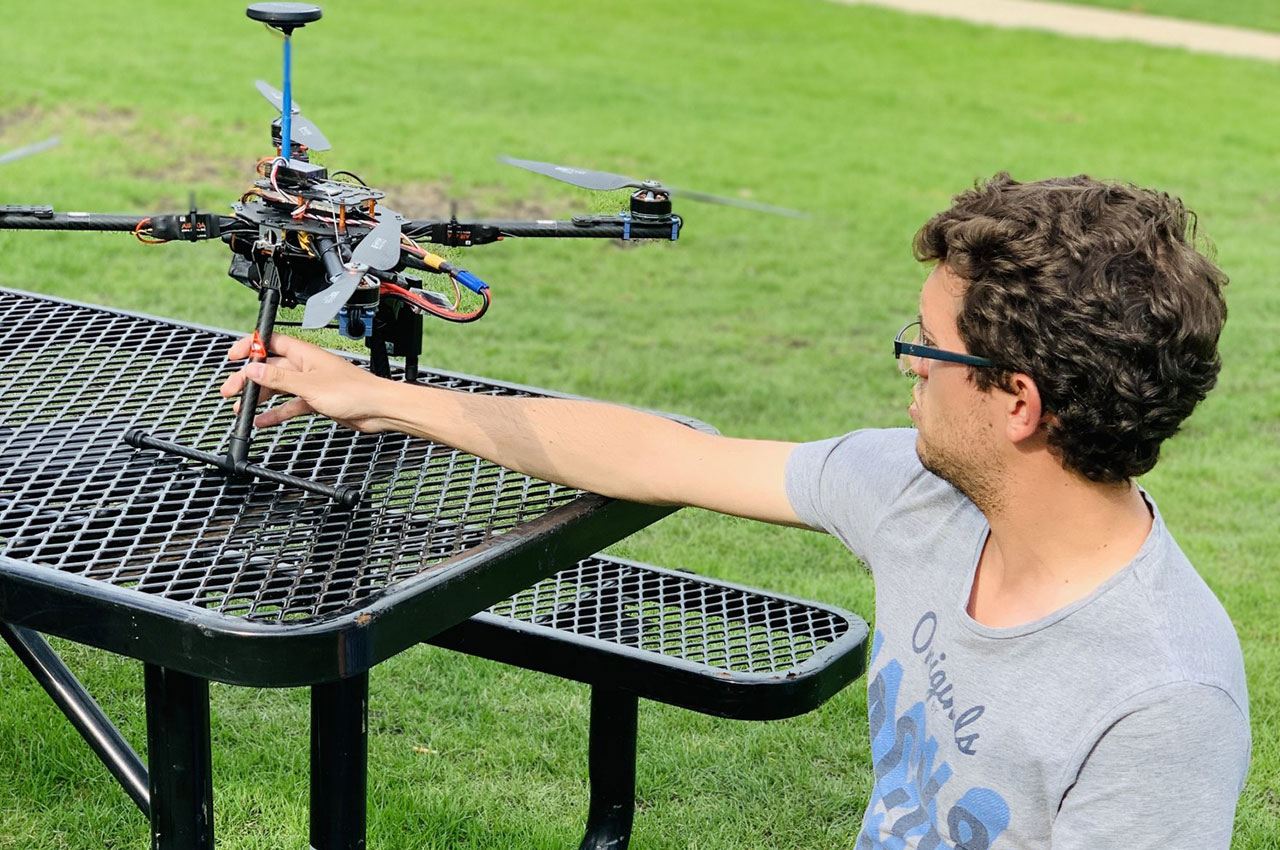 CAEE Assistant Professor Pilots New Drones for Construction Projects ...