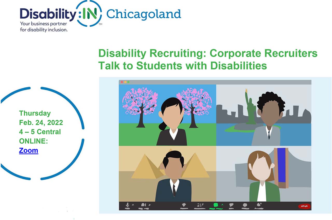 Disability Recruiting: Corporate Recruiters Talk to Students with ...