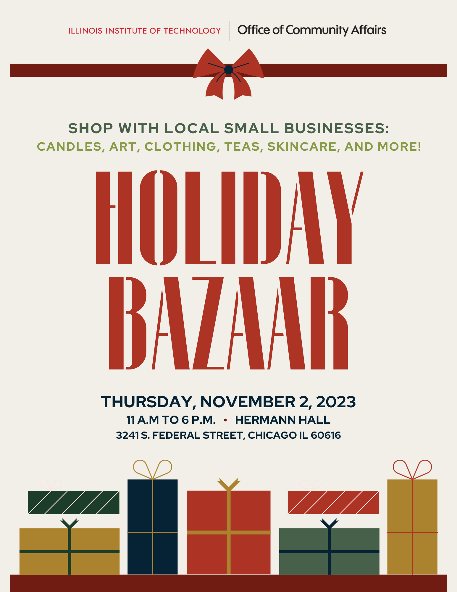 Holiday Bazaar | Illinois Institute of Technology