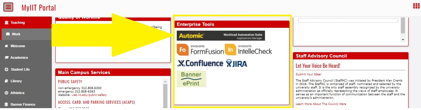 Appworx | Illinois Institute of Technology