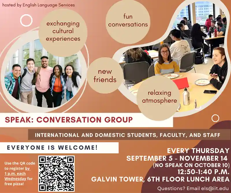 SPEAK: Conversation Group | Illinois Institute of Technology